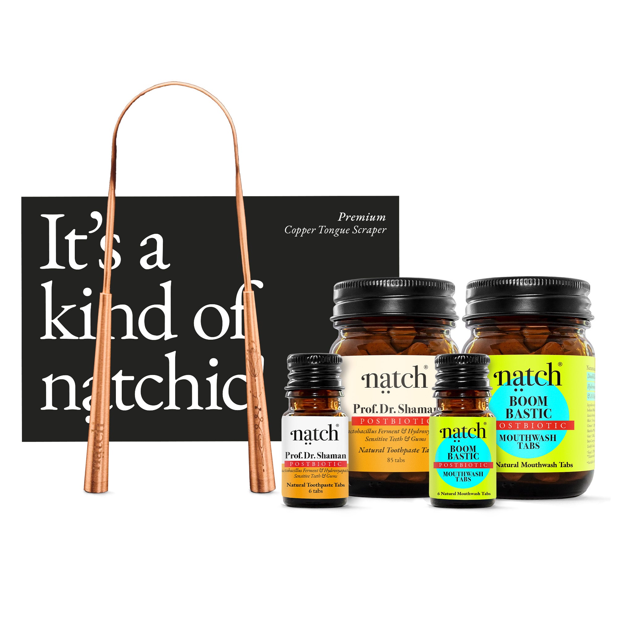 The Natch Premium Ritual Set – Postbiotic Oral Care Redefined – Natch Labs